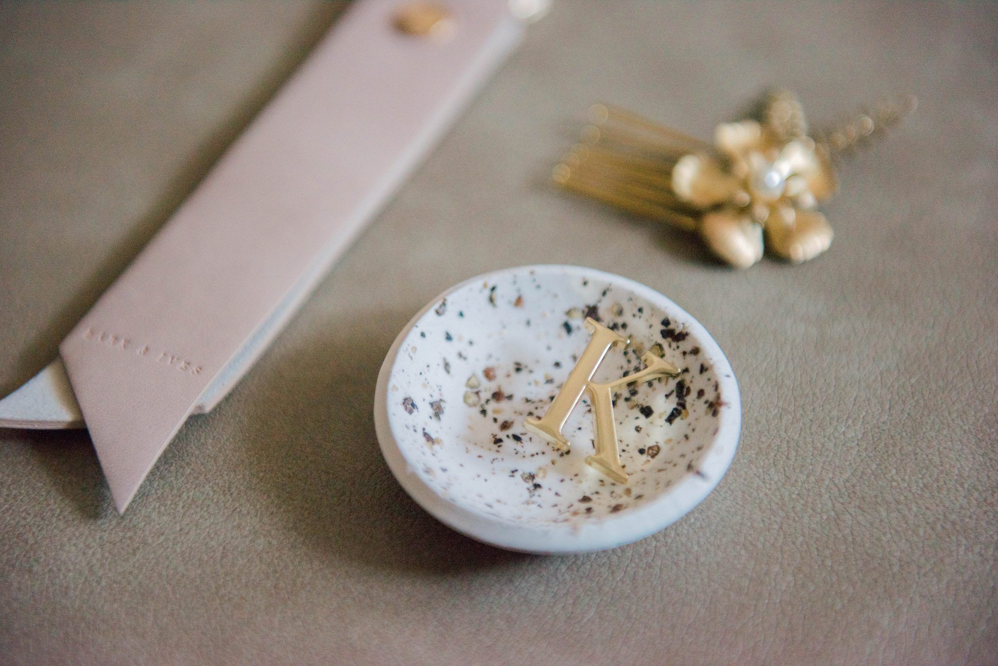 5 Ways To Use Lark & Ives' Monogram Pins in Your Wedding | Brontë Bride