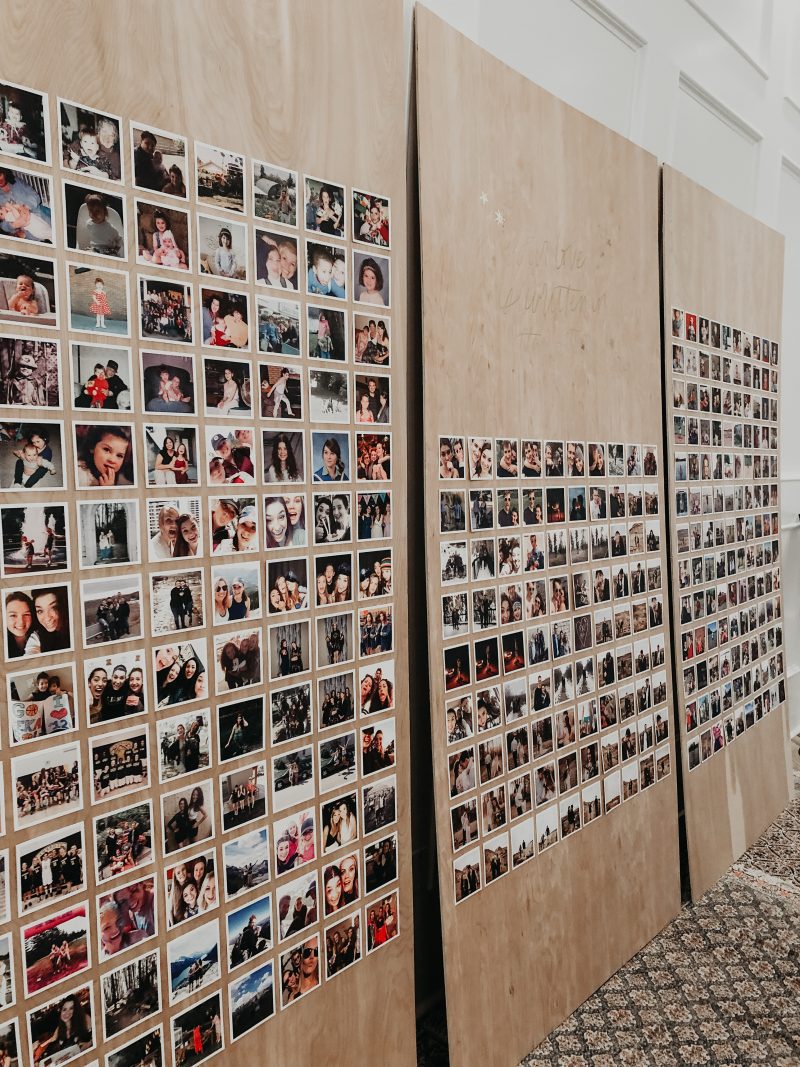 Gallery Wall DIY // Make Your Own Interactive Wedding Gallery! | Brontë ...
