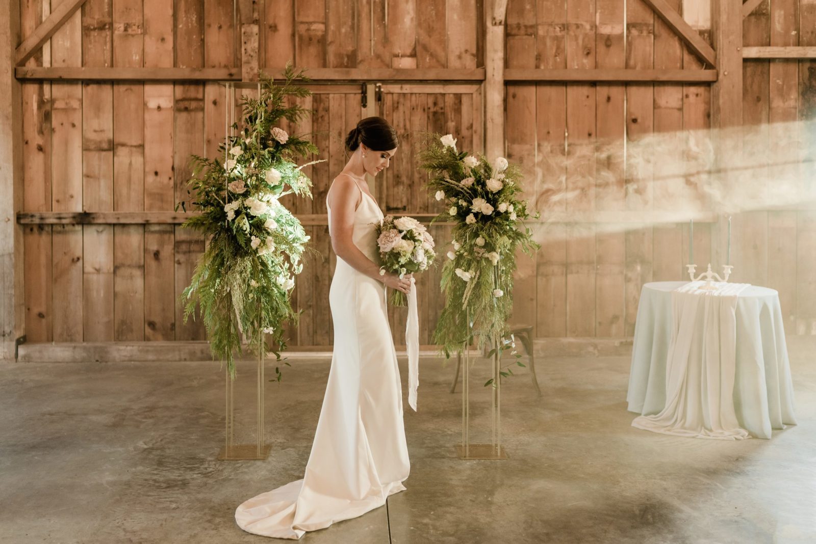 Timeless Heritage Winter Wedding at Countryside Barn | Brontë Bride