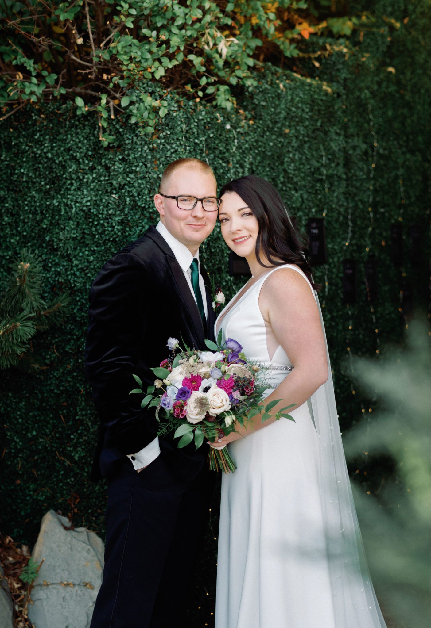 Flores & Pine Wedding With A Jewel-Toned Colour Palette of Emerald ...