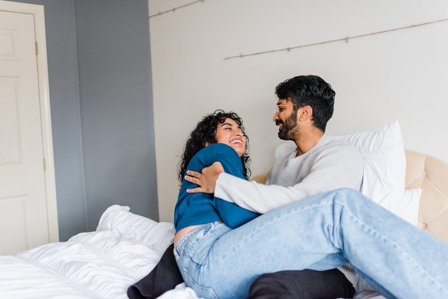 Authentic & Personal In-Home Engagement Session | Brontë Bride