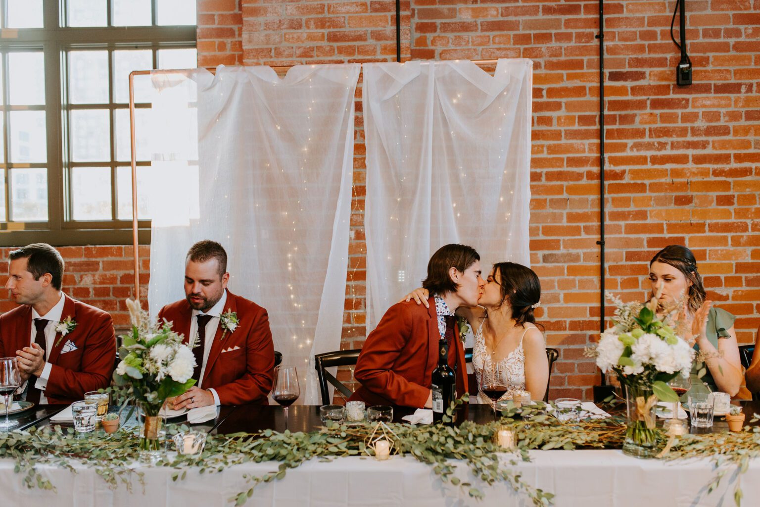 Sentimental & Sweet Fall Wedding in a Calgary Restaurant | Brontë Bride