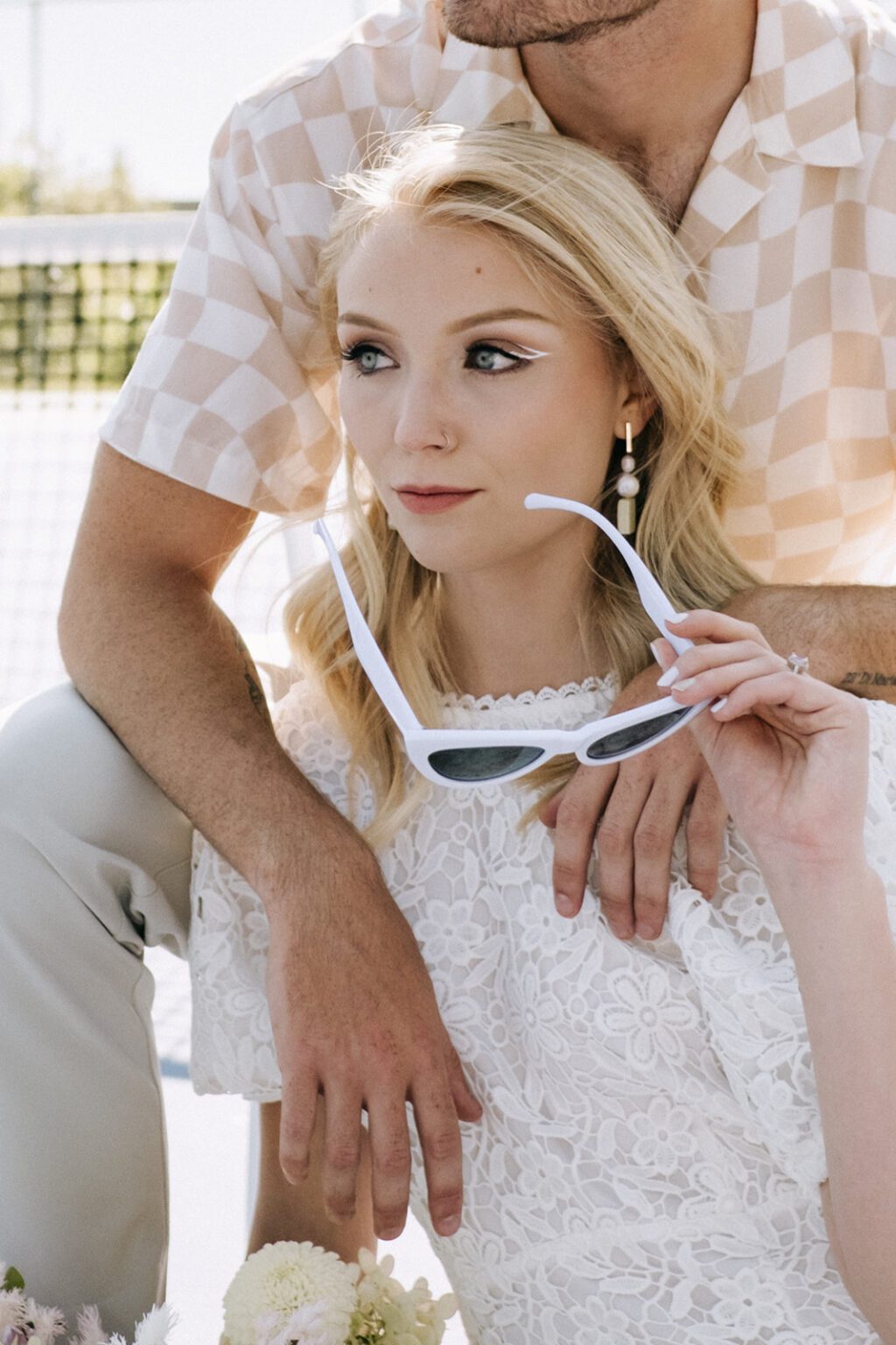 Modern Day "Runaway Bride" Serves Up Stunning & Sporty Bridal ...