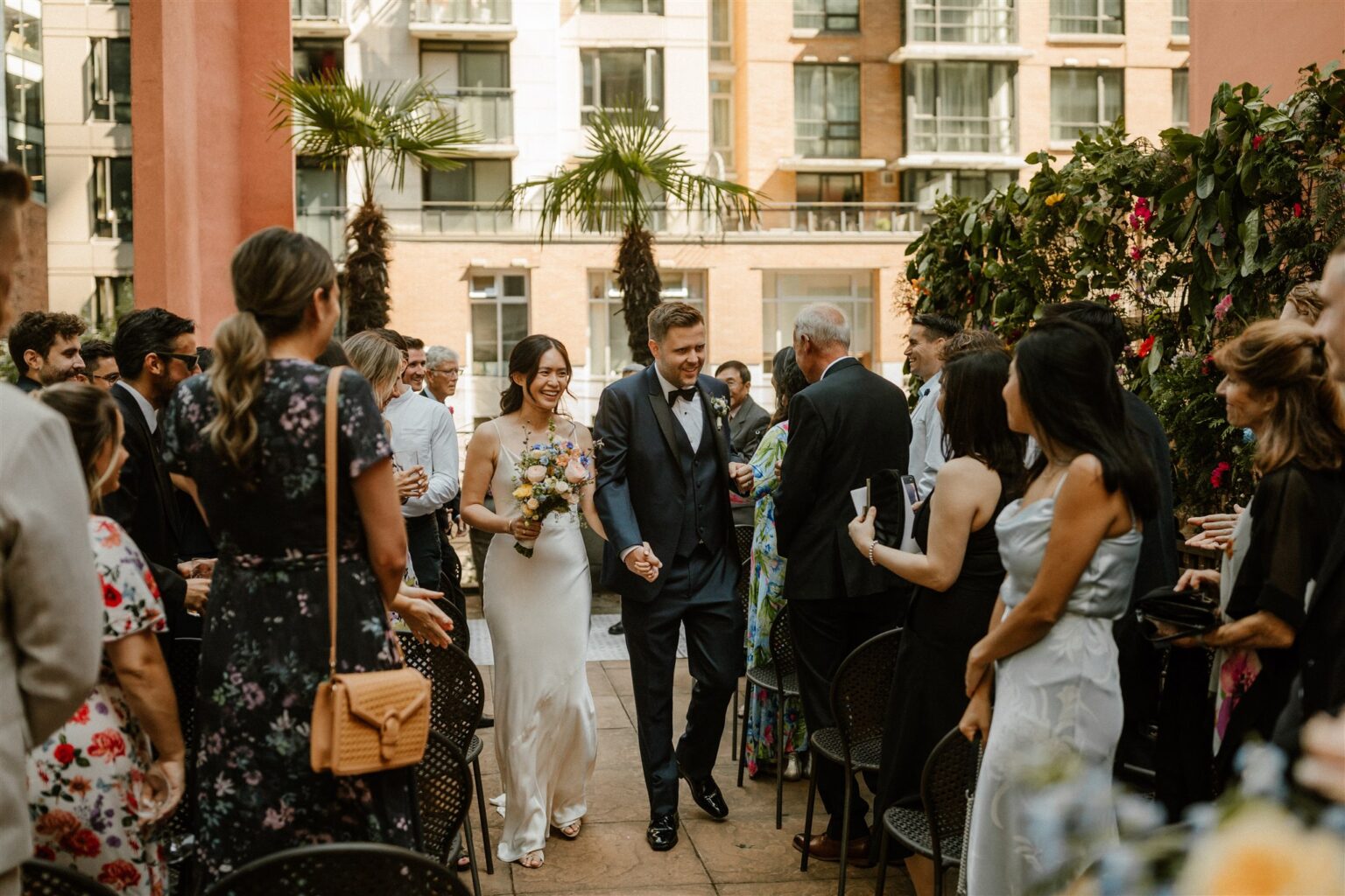 Cool Urban Wedding with a Festival of Fireworks to Finish The Night ...