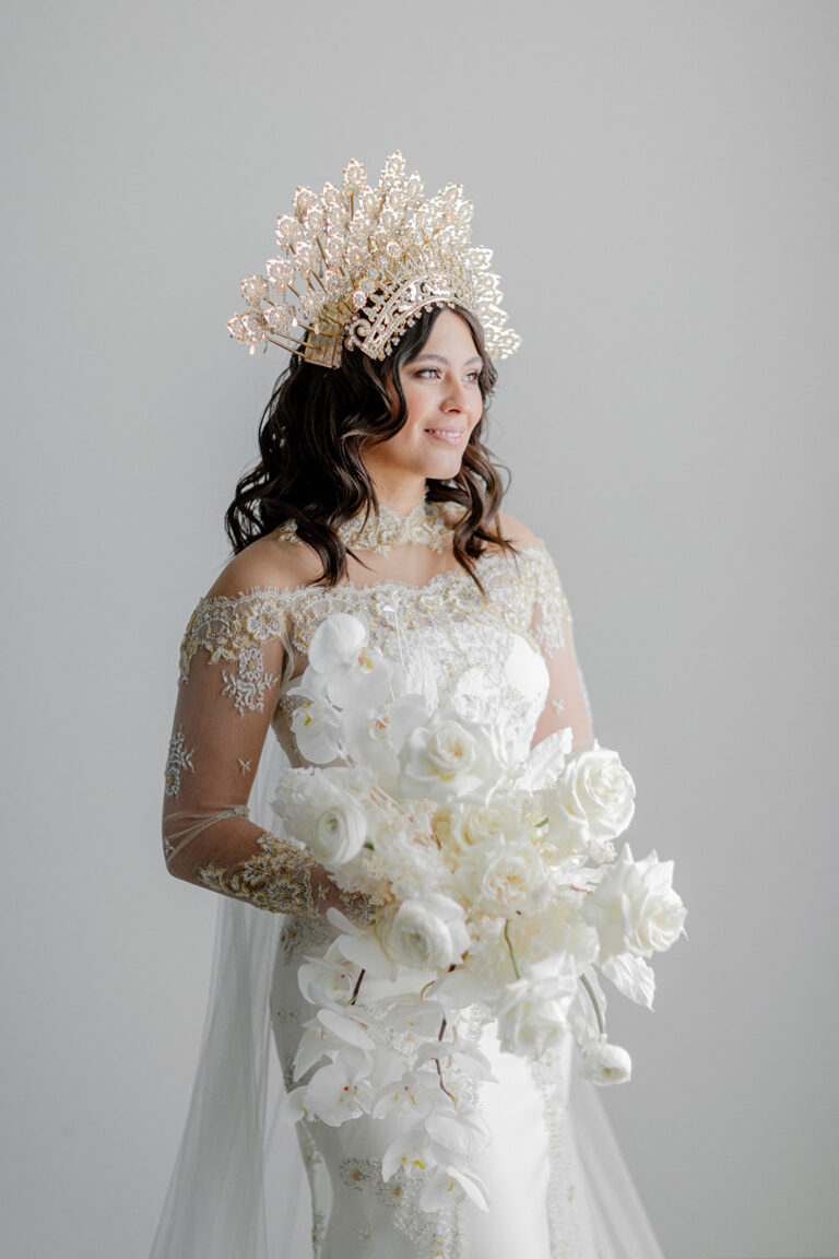 Indonesian Canadian Wedding Inspiration in Calgary's Brownstone