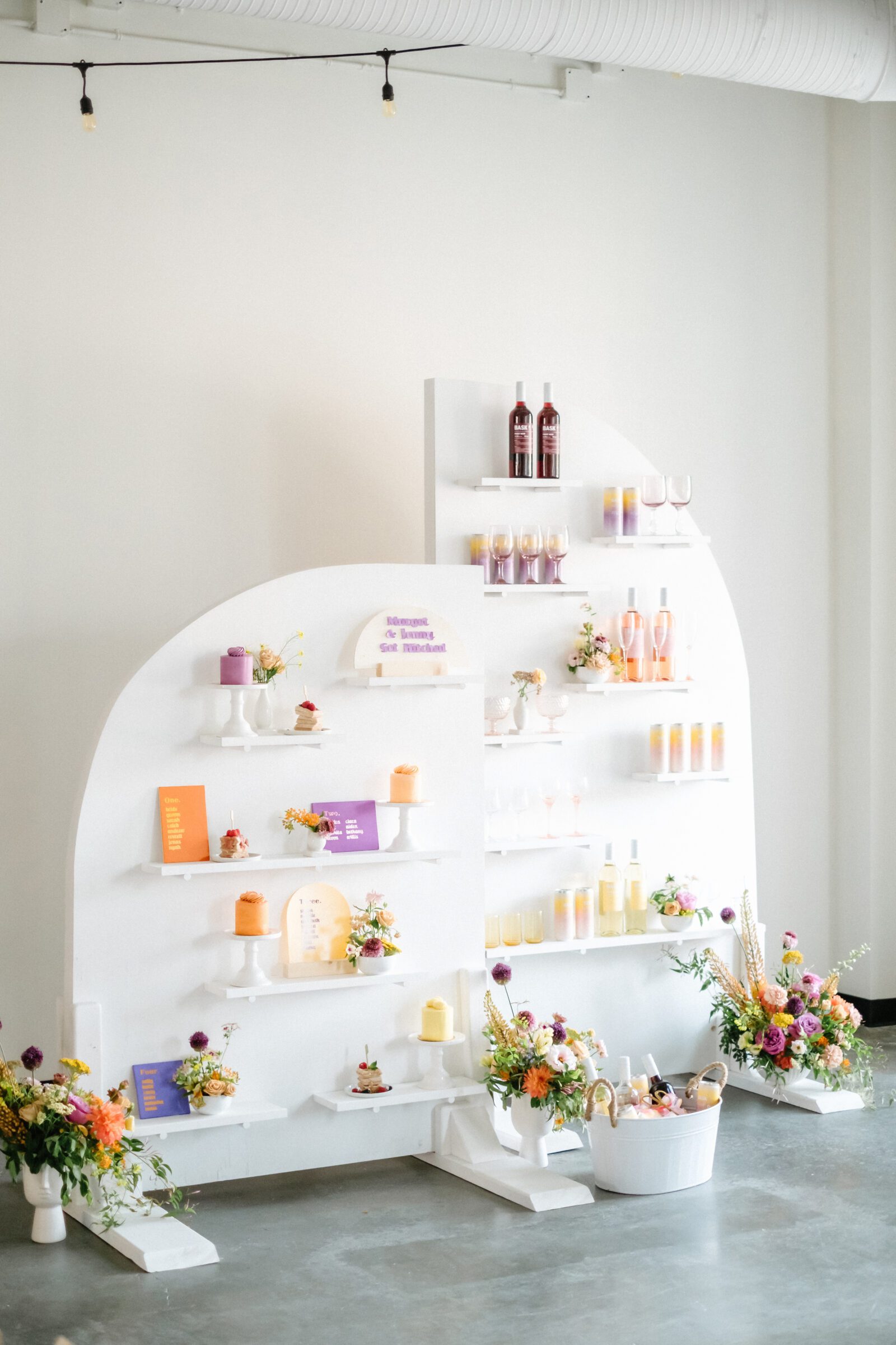 Bright & Colourful Wedding at The Brownstone in Calgary, Alberta