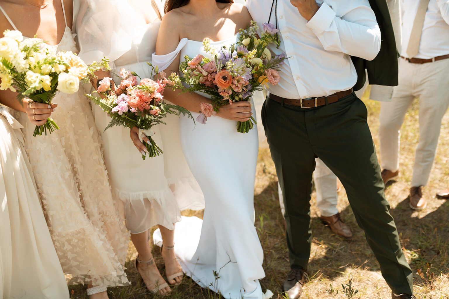 Rustic Romance & Vibrant Florals in This BC Summer Wedding
